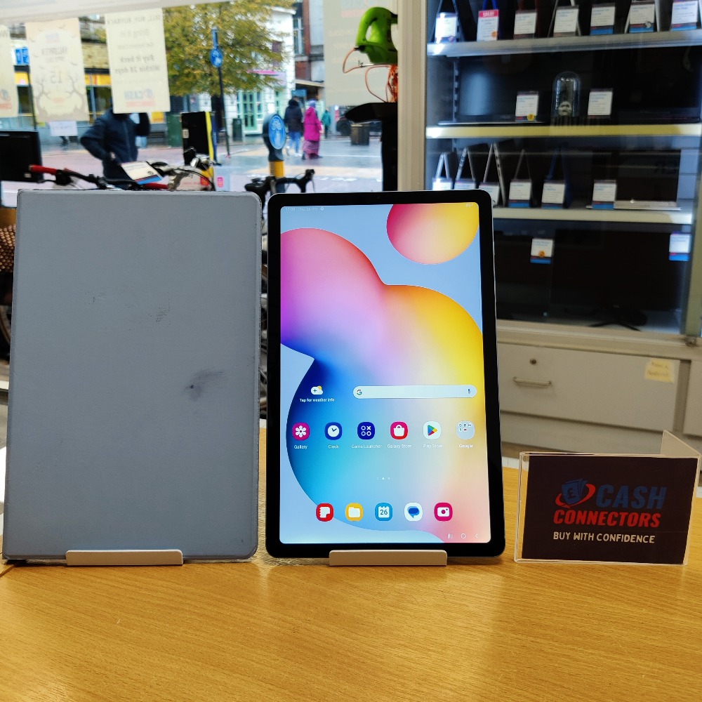Pre-owned Samsung Galaxy Tab S6 Lite 64GB Wi-Fi Tablet - Blue colour ...